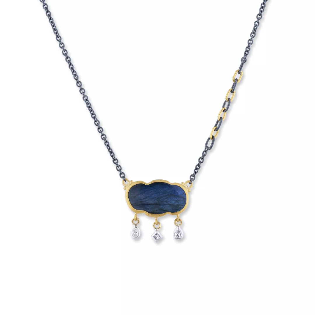 Lika Behar Thunderstorm Necklace, MD-N-260-GXDLAB-4 | Eiseman Jewels ...