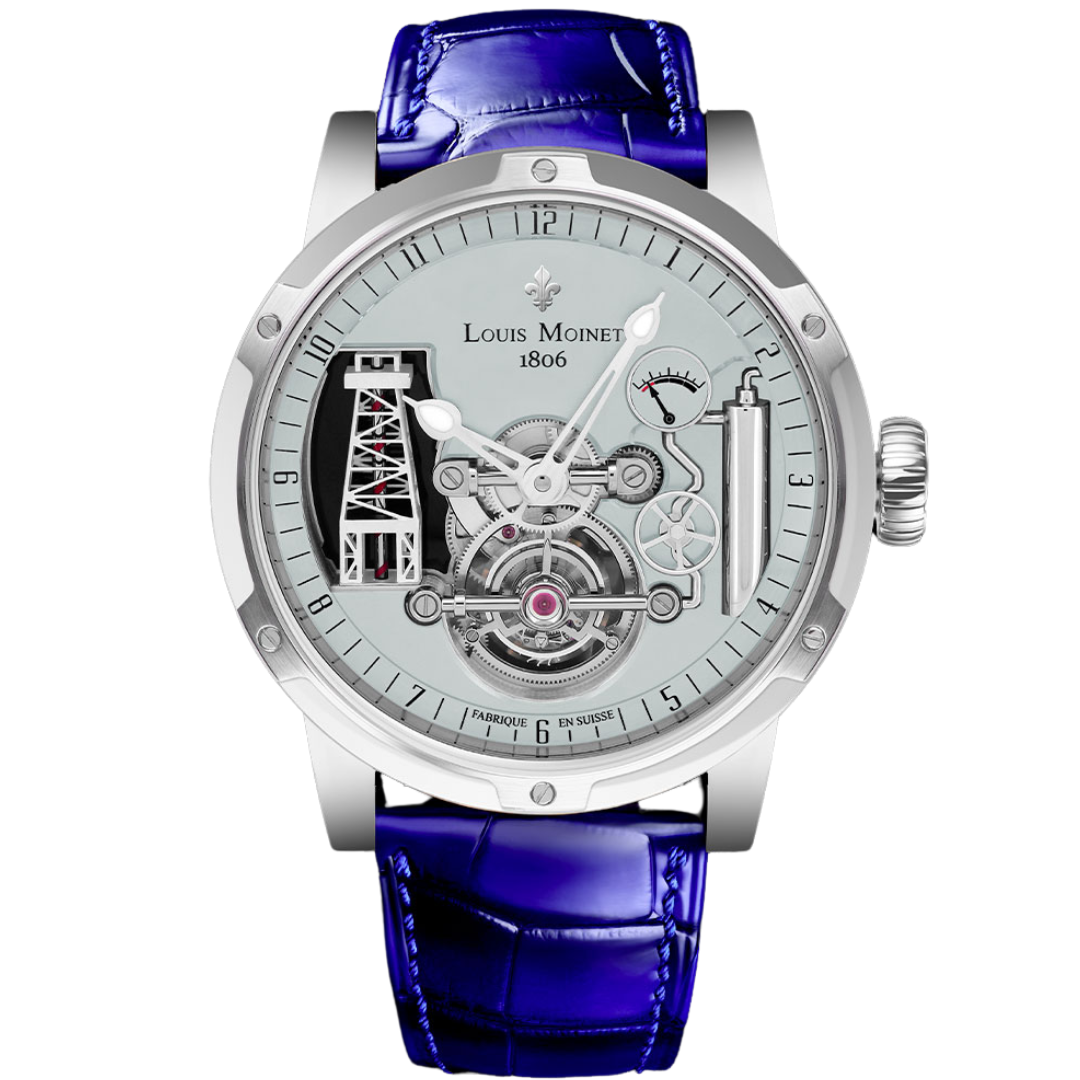 Louis Moinet Derrick Gas Tourbillon, LM-66.70.21 | Eiseman Jewels ...